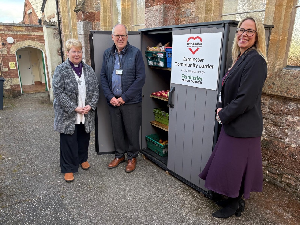 Parish Council grant provides new home for Westbank’s Community Larder ...