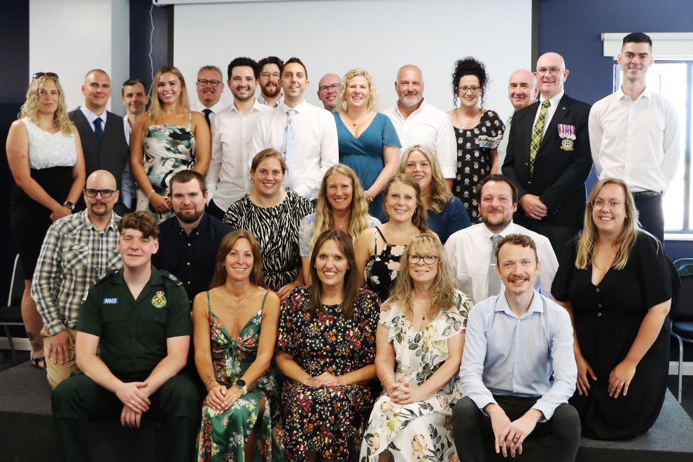 Ambulance service celebrates paramedic graduates | The Exeter Daily