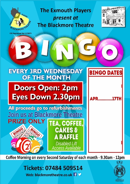 Prize Only Bingo at The Blackmore | The Exeter Daily