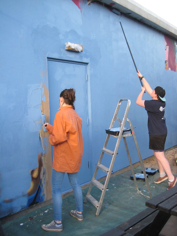 Freefall Youth Group create graffiti artwork in Exeter | The Exeter Daily