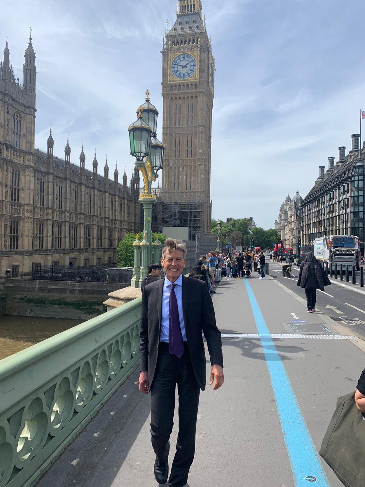 Exeter MP walks A Mile with a Smile to raise awareness of the role of ...