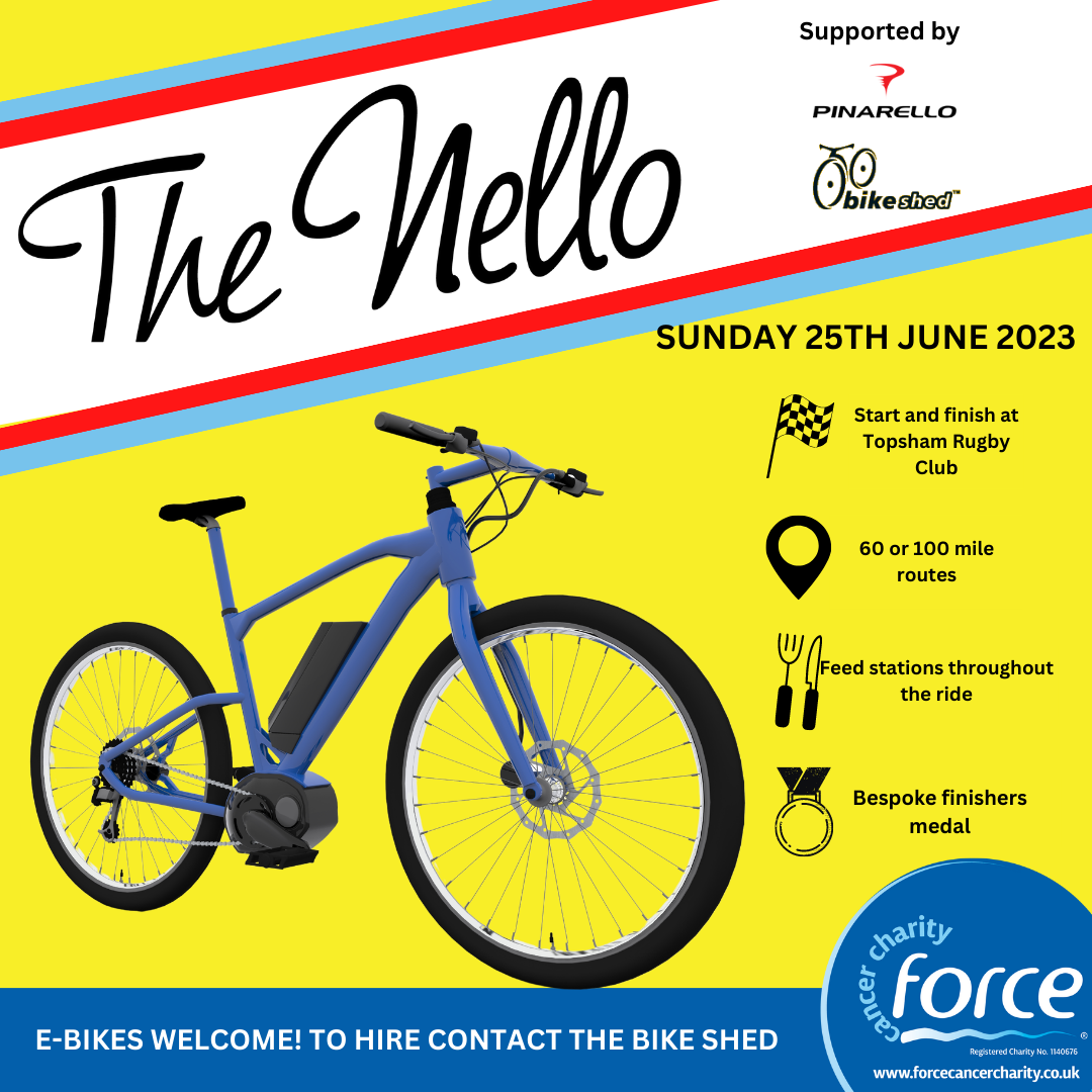 The Nello - 60 or 100 mile Charity Bike Ride | The Exeter Daily