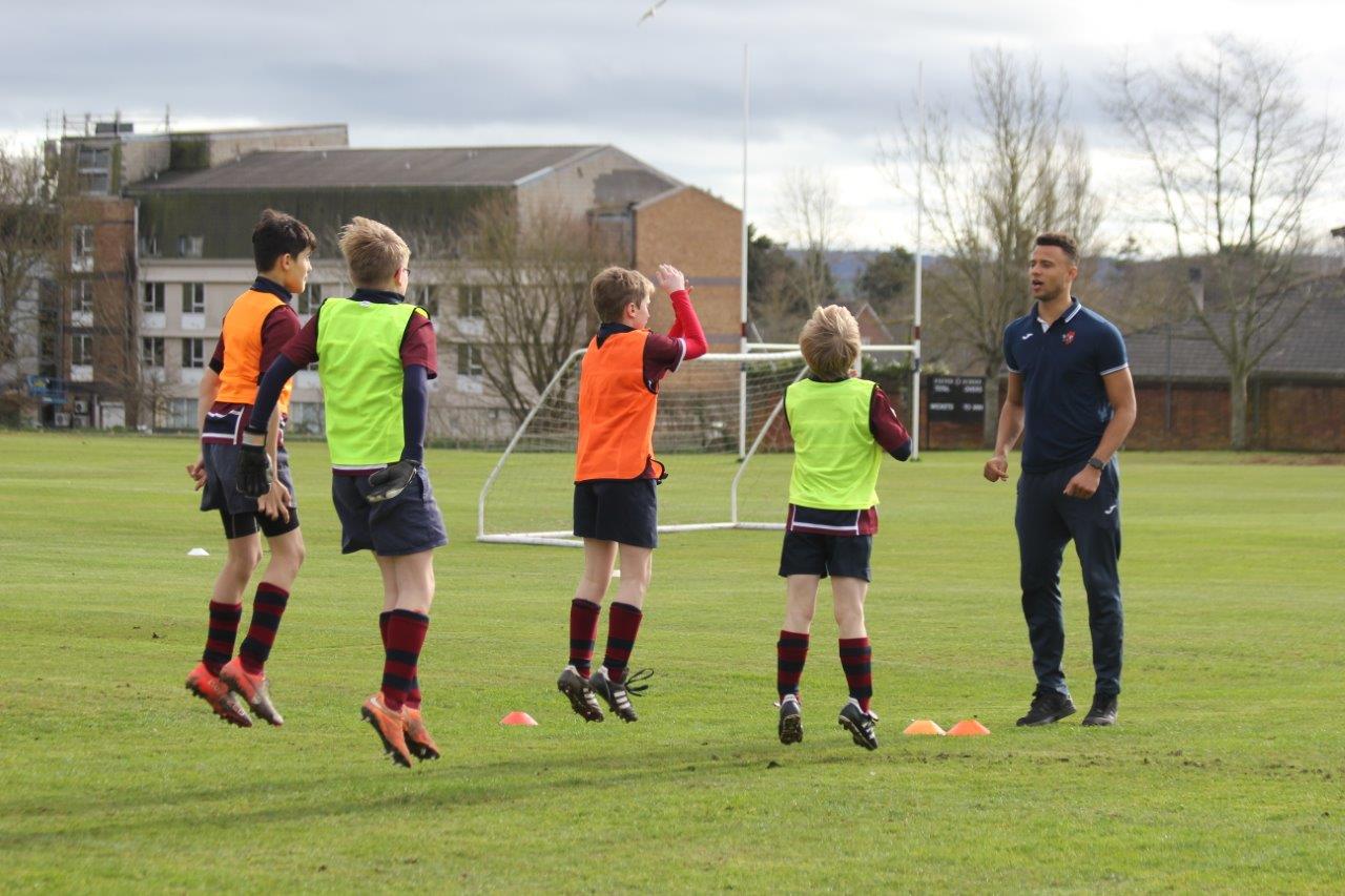 Exeter City coach kicks off training at Exeter School | The Exeter Daily