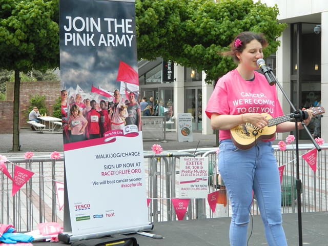 Exeter shoppers urged to Race for Life | The Exeter Daily