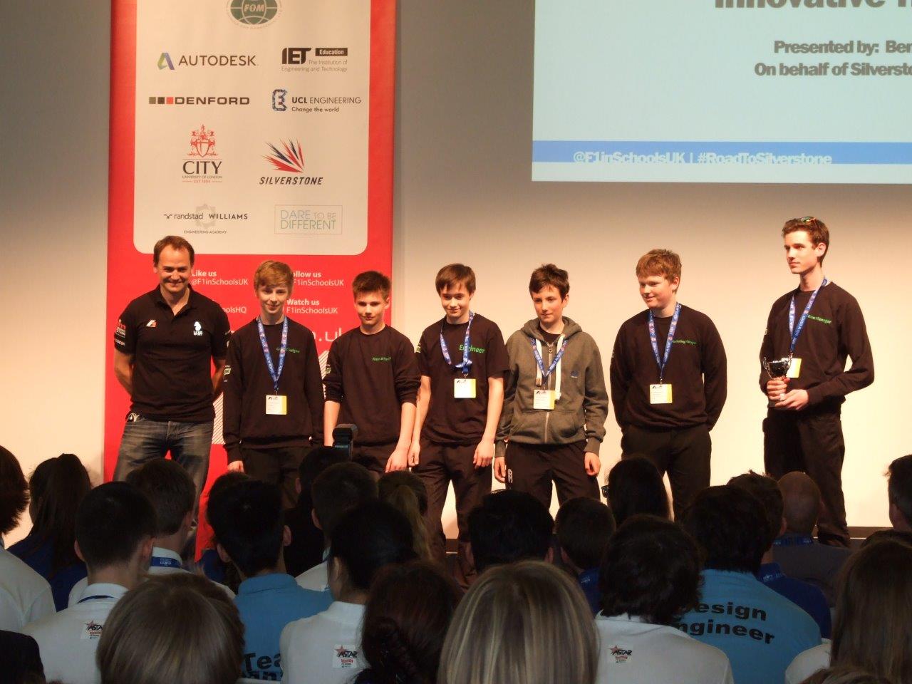 Exeter School F1 in Schools team awarded national prize | The Exeter Daily