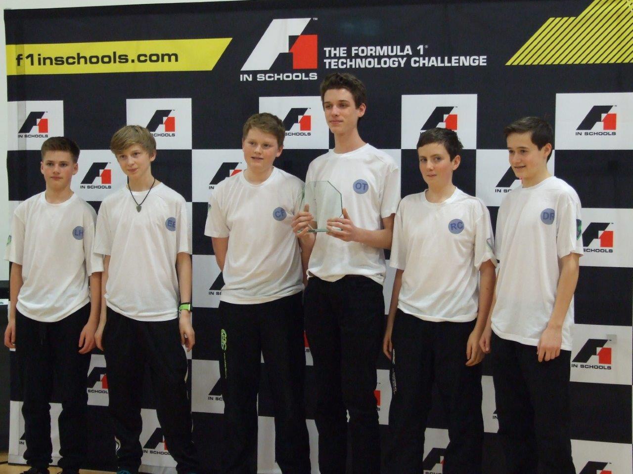 Exeter School team makes it into F1 in Schools Final for second year ...