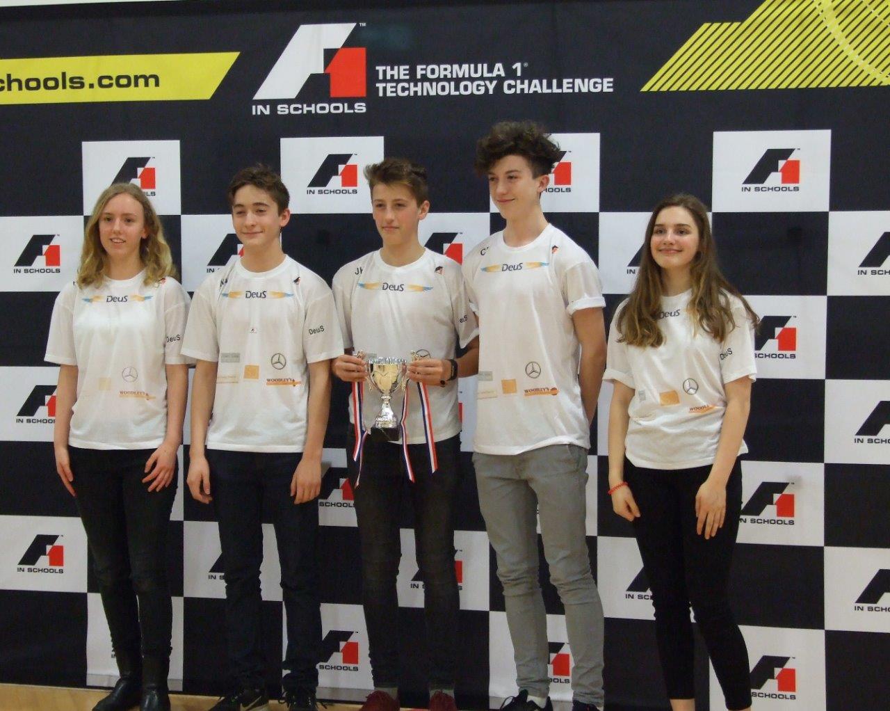 Exeter School team makes it into F1 in Schools Final for second year ...