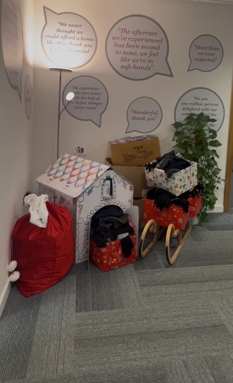 Taylor Wimpey Exeter donates over 3,000 winter essentials to homeless ...