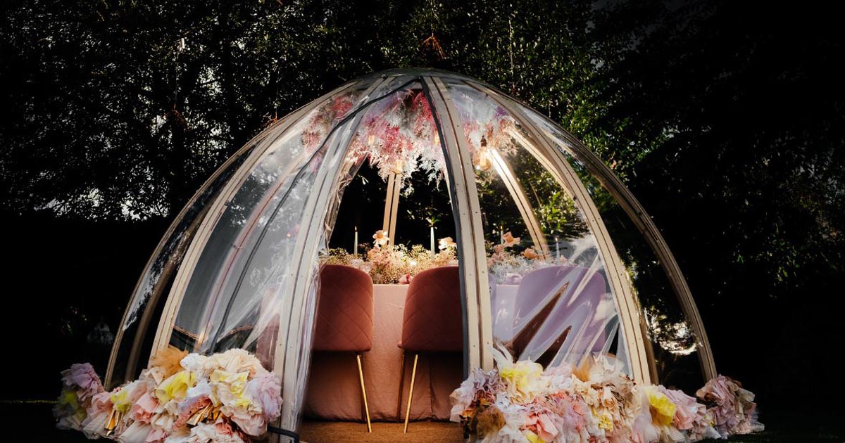 Dining domes set to offer eating experience in Exeter | The Exeter Daily