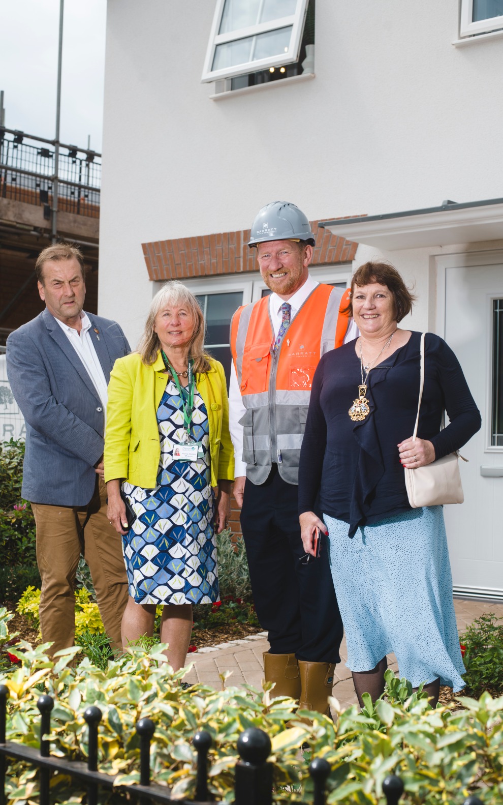 Lord Mayor and Council leader visit new homes aimed at tackling Devon's ...