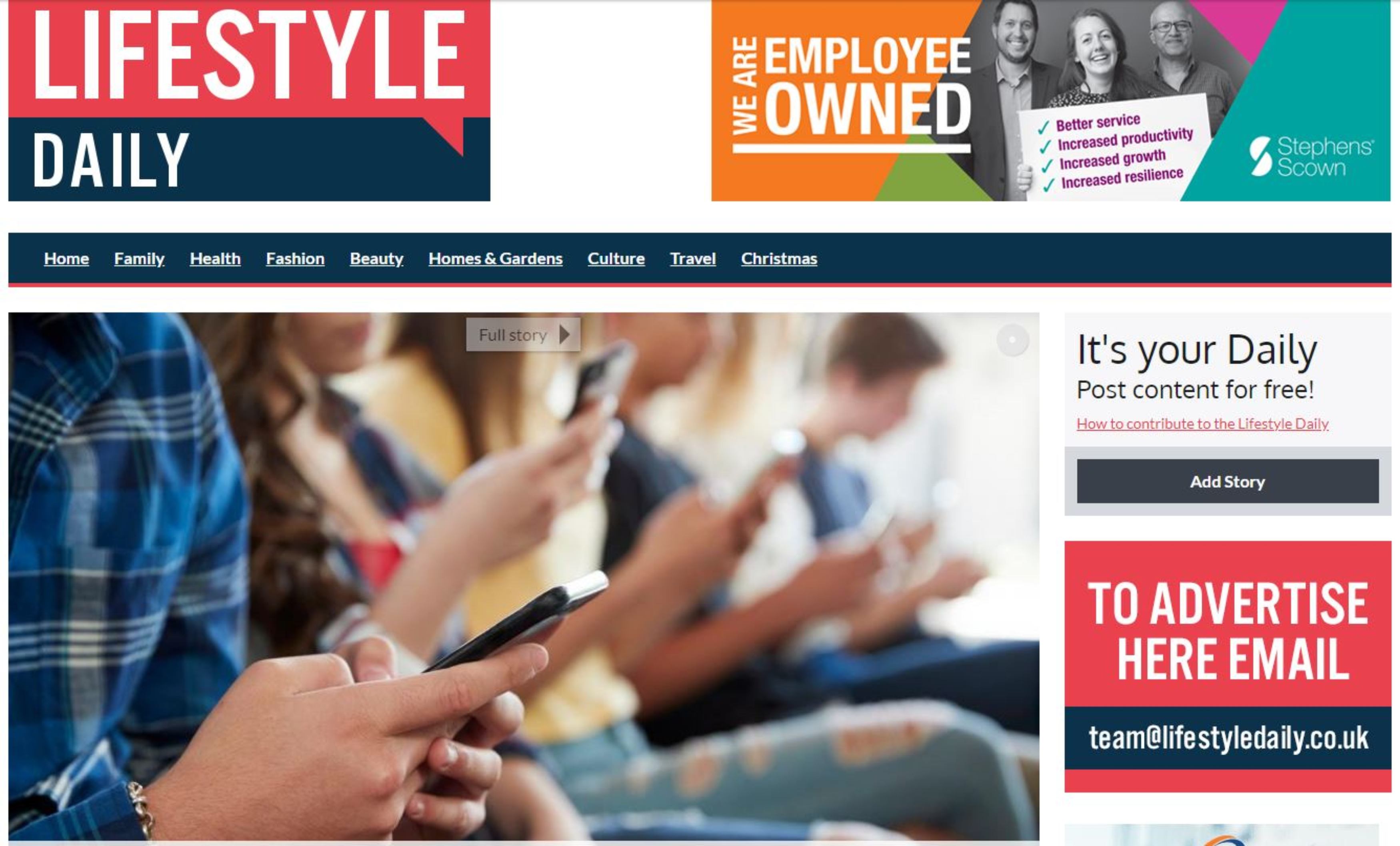 Daily launches new Lifestyle website | The Exeter Daily