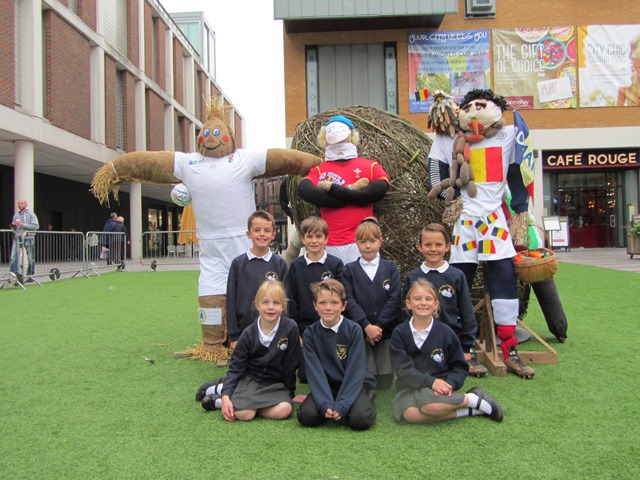 Schools take part in RWC team scarecrow competition | The Exeter Daily