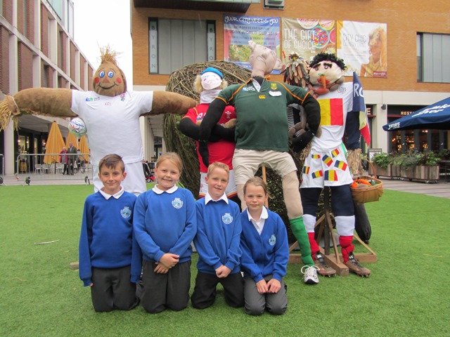 Schools take part in RWC team scarecrow competition | The Exeter Daily