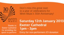 Wren Music presents its 30th Anniversary Concert | The Exeter Daily