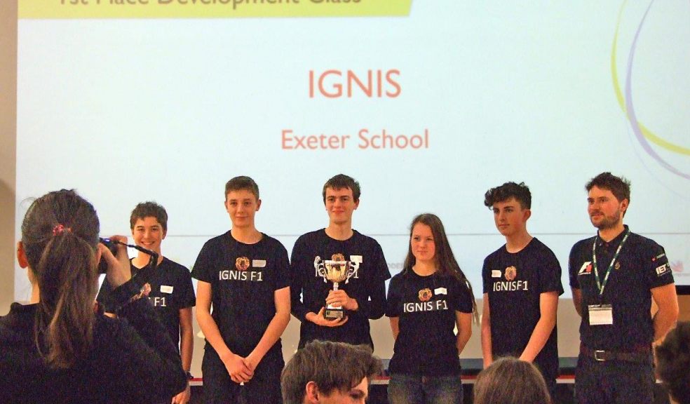 Exeter School team in F1 in Schools National Final | The Exeter Daily