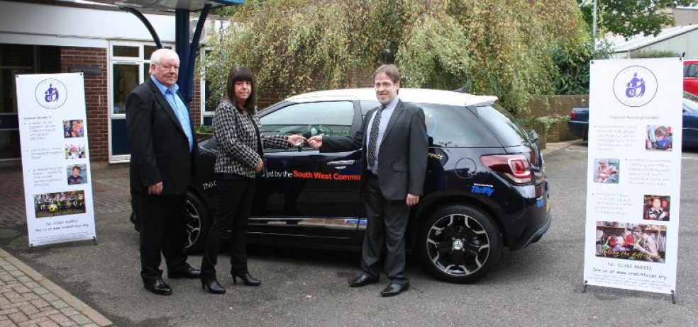 Local business donates car to Vranch House | The Exeter Daily