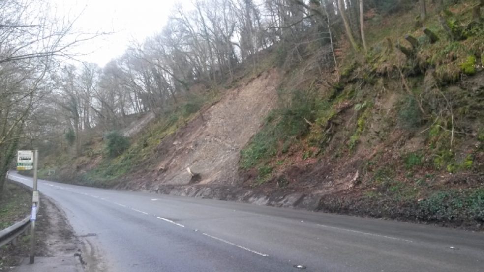 A377 re-open after landslip | The Exeter Daily