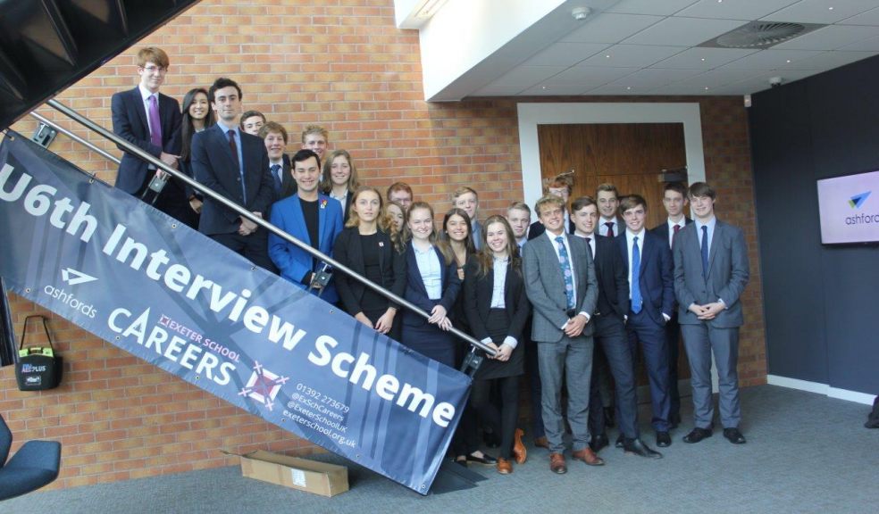 Exeter School Sixth Form Interview Scheme hosted by Ashfords for first ...